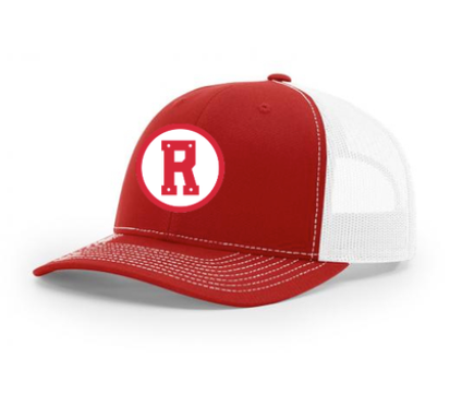 Rockford Peaches-Red Trucker Hat
